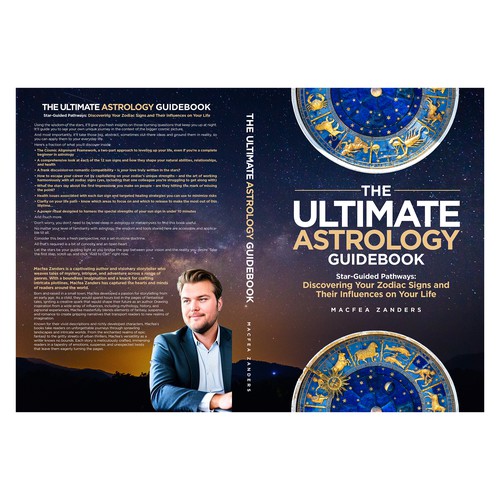 Designs | The Ultimate Astrology Guidebook | Book cover contest