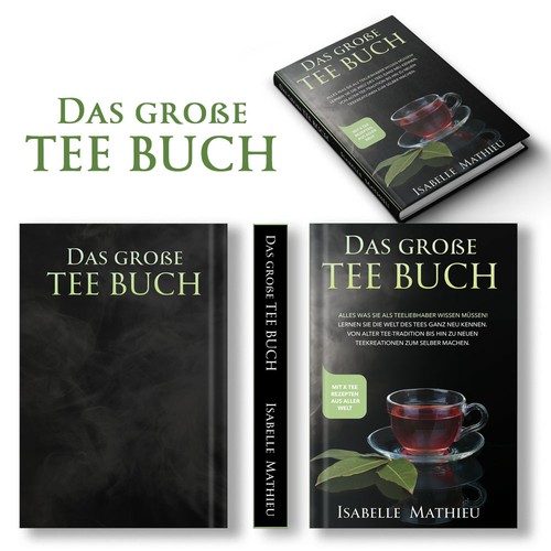 Designs | Tea Book Cover | Book cover contest