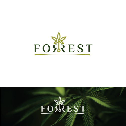 Dispensary logo that communicates environmental and sustainable ...