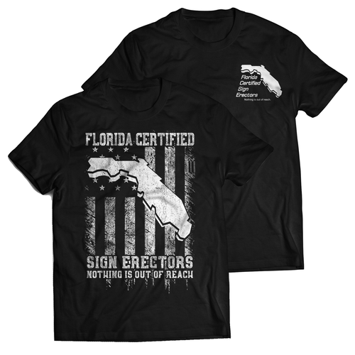 Designs | Sign Installer T-shirt Design | T-shirt contest