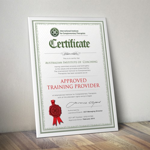 Membership Certificate and professional Seal design for natural ...