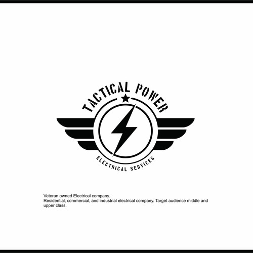Tactical military looking logo for electrical company | Logo & brand ...