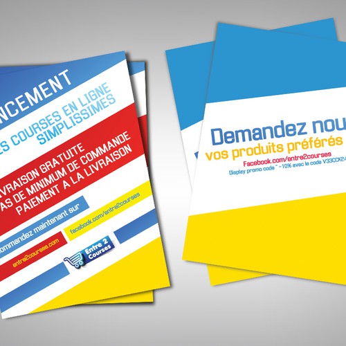 Online Grocery store flyer | Postcard, flyer or print contest