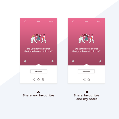 Designs | Fun Table Topics App | App design contest