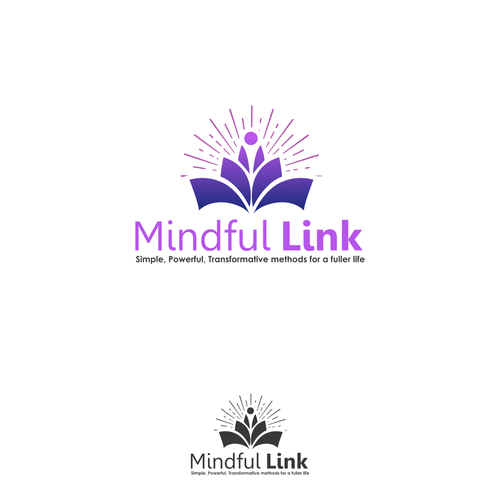 Design a simple yet powerful logo for mindful link | Logo design contest