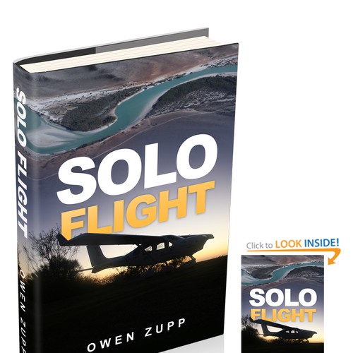 Solo Flight. Design an awesome book cover that captures the adventure ...