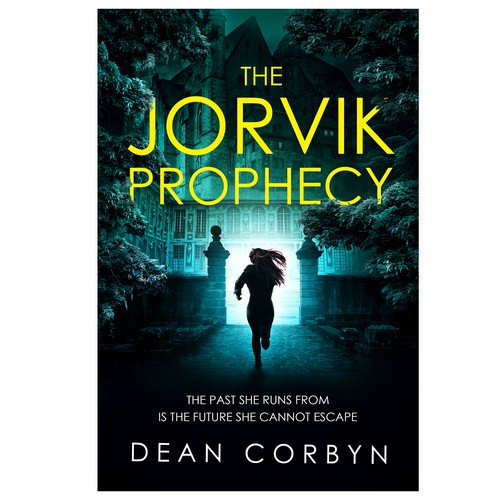 Designs | Dark supernatural thriller book cover with eye-luring ...