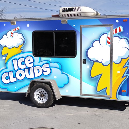 Shaved Ice trailer needs an eye grabbing design! | Car, truck or van ...