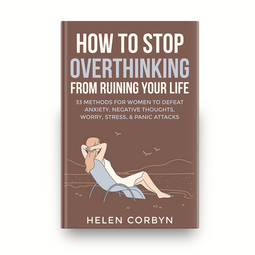 Designs | Book cover about overthinking that will appeal to women ...