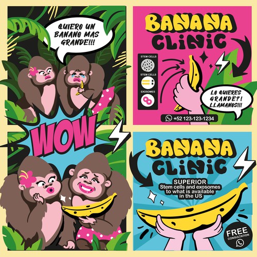 Designs | Bigger Banana Manana | Illustration or graphics contest