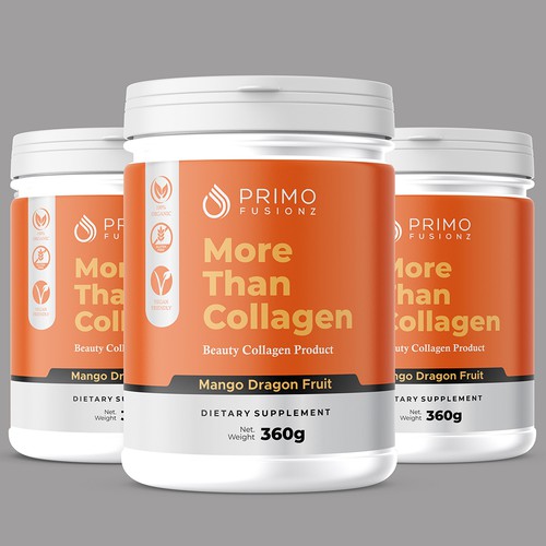 Designs | Looking For Simple Attention Grabbing Collagen Product Label ...