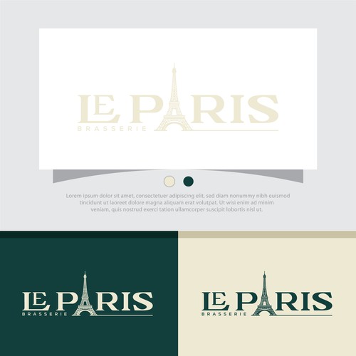 Designs | DESIGN LE PARIS | Logo & brand identity pack contest