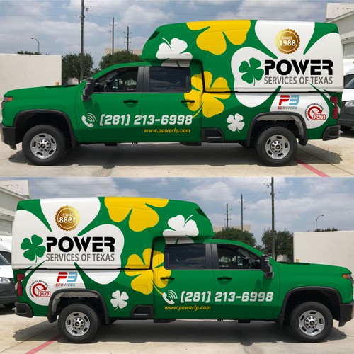 Designs | Design a Truck Wrap for a large service business | Car, truck ...