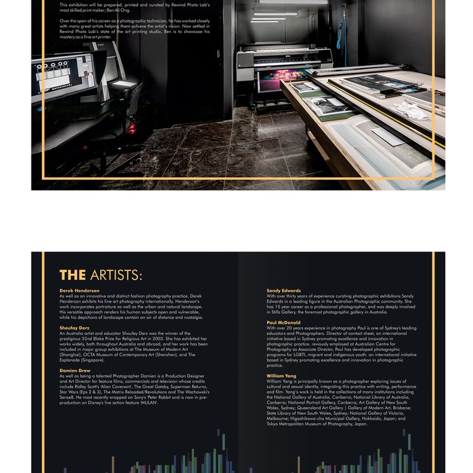 A5 booklet layout - For art exhibition opening | Postcard, flyer or ...