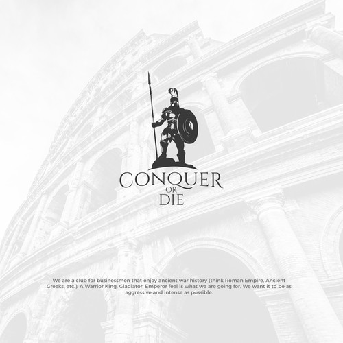 Create a powerful logo for Conquer or Die | Logo design contest