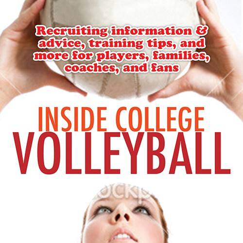 Volleyball book cover design | Print or packaging design contest