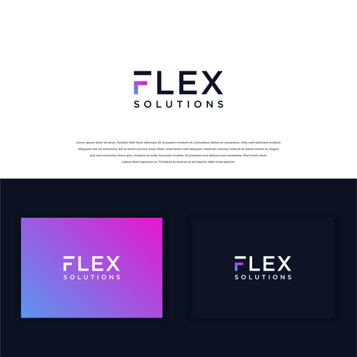 Designs | Flex Solutions - Financiel Services Outsourcing | Logo ...