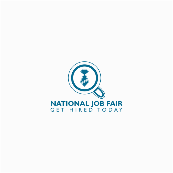 Job Fair Logo Job Fair Sign Or Stamp On White Background, Vector