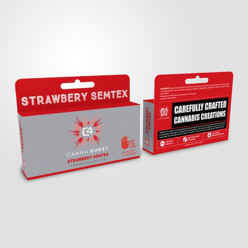 Designs | C4 Canna Burst Packaging Design | Product packaging contest