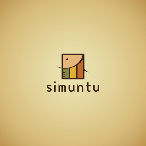 logo for simuntu: A niche social network startup | Logo design contest