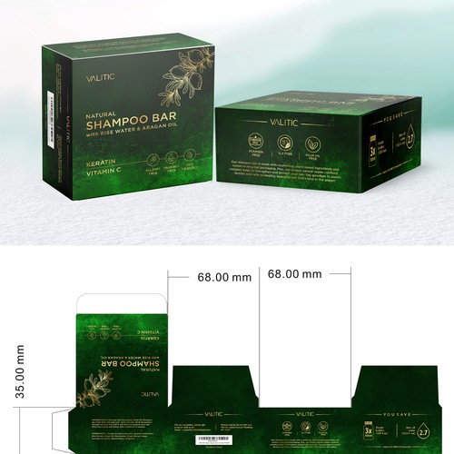 Designs | Design and luxury shampoo bar box | Product packaging contest