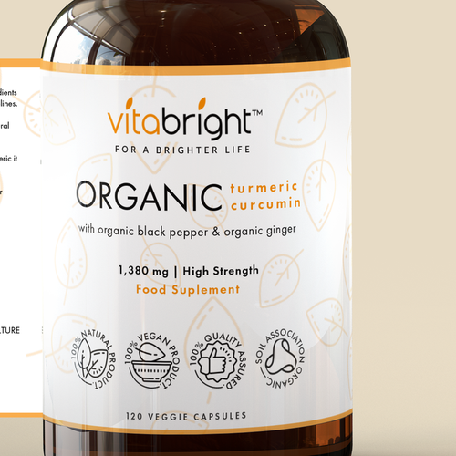 Minimalist Supplement Label | Other design contest