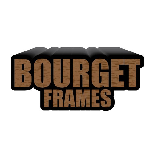 Design a modern logo for Bourget Frames | Logo design contest