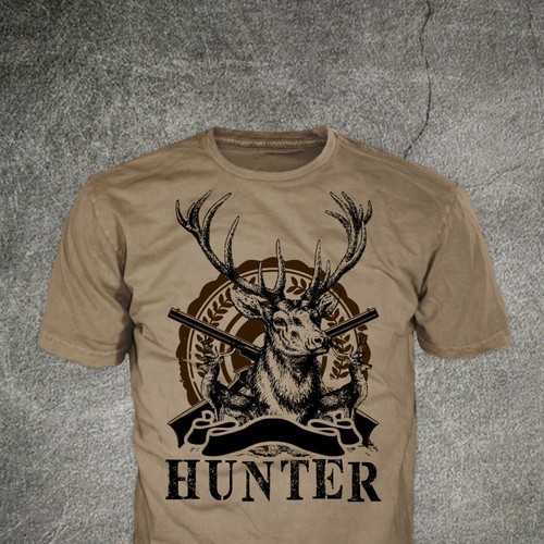 T-Shirt: spectacular Deer "Hunter" ,Winner guaranteed, multiple? | T ...