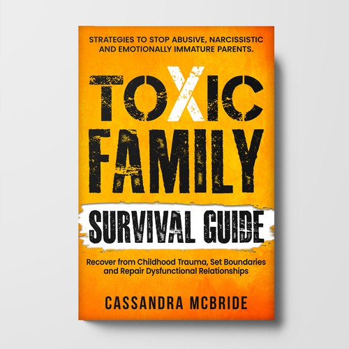Designs | Book Cover Design for "Toxic Family Survival Guide" | Book ...