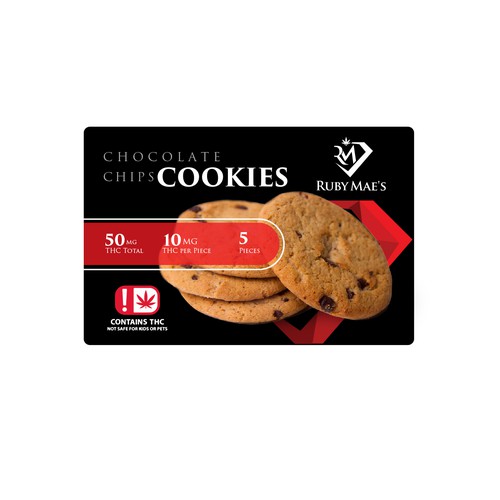 Design package label for Ruby Mae's, a Medical Marijuana edibles ...