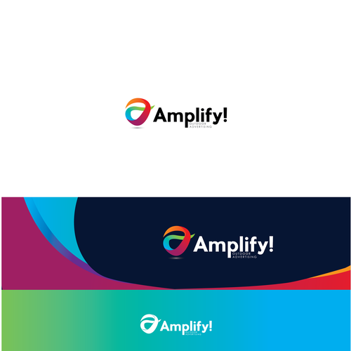 "amplify!" (outdoor advertising new logo) | Logo design contest