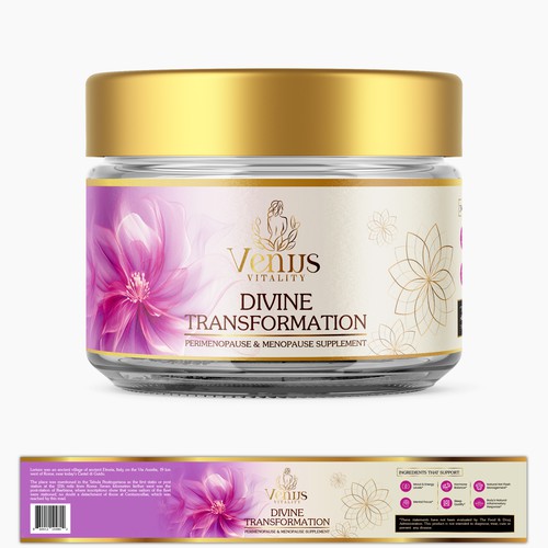 Designs | Product label design for a menopause and perimenopause ...