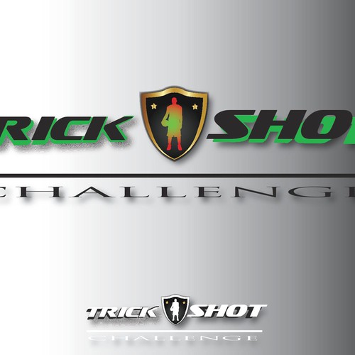 Trick Shot Challenge Basketball | Logo design contest