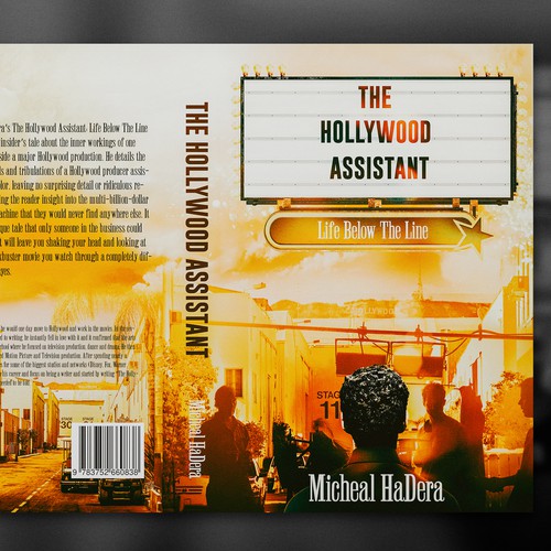 Designs | Hollywood assistant based Novel | Book cover contest