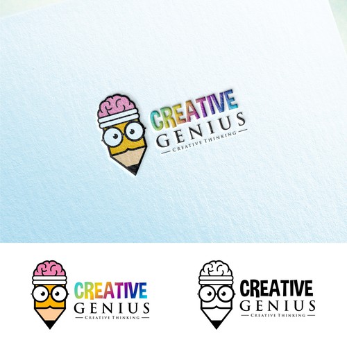 Designs | "Creative Genius" Logo for an art school. | Logo design contest