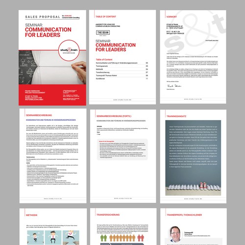 Design a template for a sales proposal | Other business or advertising ...