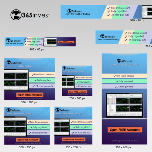 banner set Forex Trading | Banner ad contest