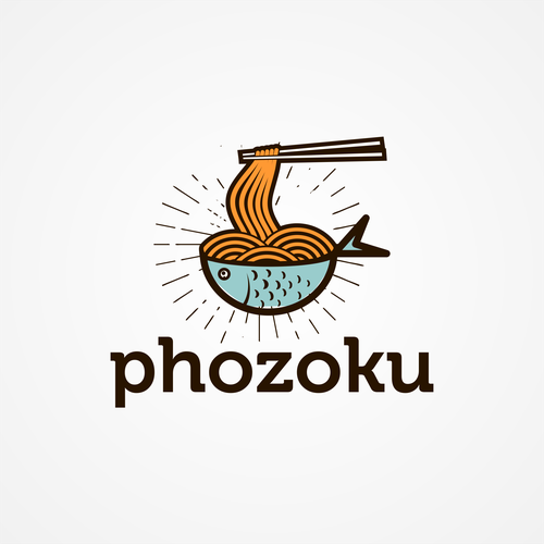 Pho-Sushi Restaurant Logo | Logo design contest