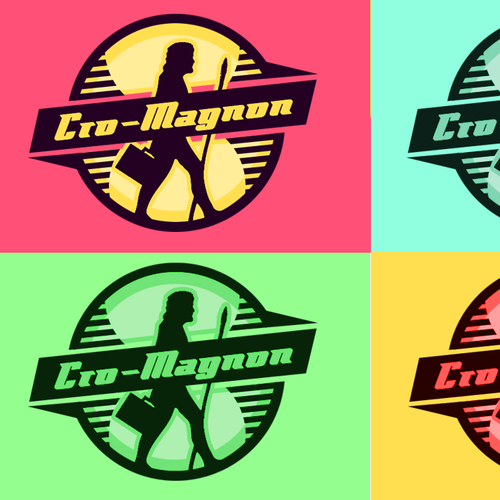 Create a Cro-Magnon themed logo for an independent music label | Logo ...