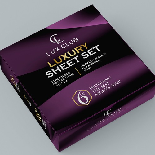 Designs | Design In-Store Packaging for Bed Sheets | Product packaging ...