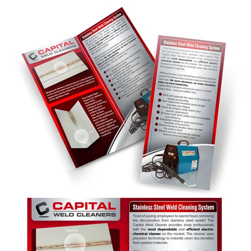 Brochure design for a Machine Fabrication Company | Print or packaging ...