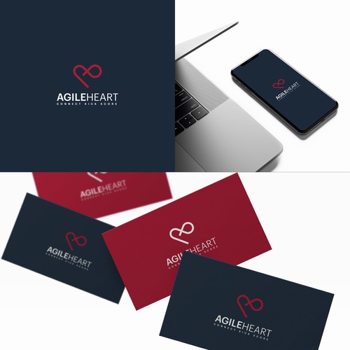 Designs | Stylish, tactile Logo for Agile Heart | Logo & brand identity ...