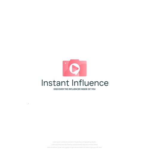 Designs | Instant Influencer Logo | Logo design contest