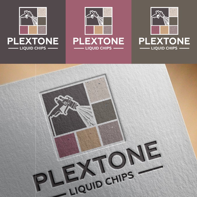 Plextone Multicolor Liquid Chips | Logo design contest