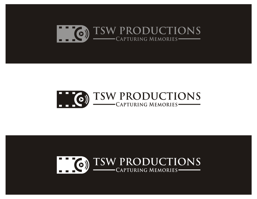 Design a High Class logo for 'TSW Productions' - A Videography Company ...