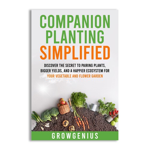 Designs | Companion planting book cover that grabs attention and ...