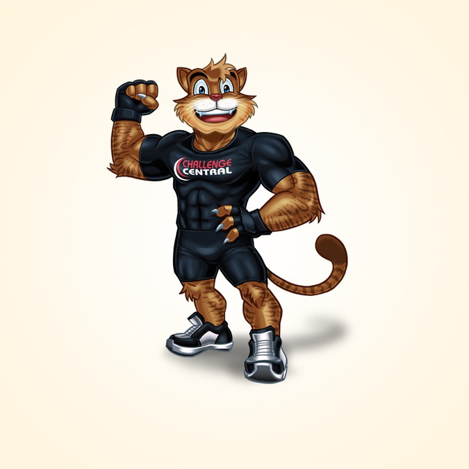 3 Gym Mascots Characters required | Logo design contest
