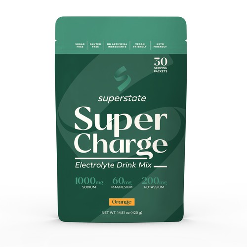 Designs | Packaging Design for a clean electrolyte supplement | Product ...