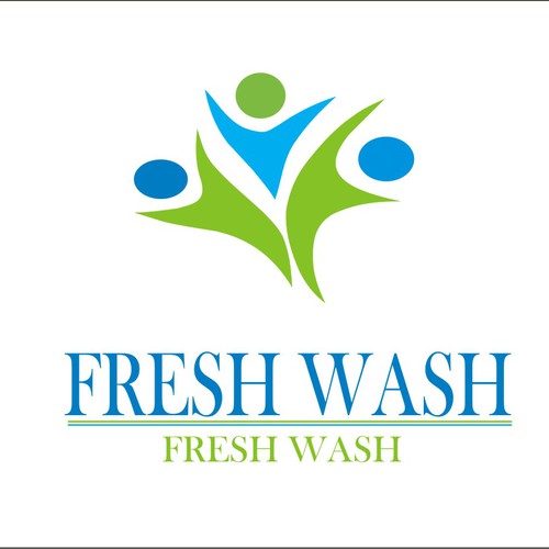create modern innovative laundromat logo for Fresh Wash Laundromat ...
