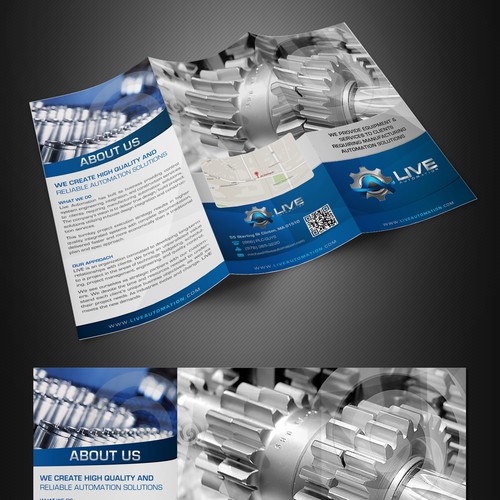 Design a Tri-Fold Brochure for High Tech Automation Company | Brochure ...